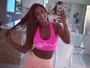 EGO Da Cor Do Pecado Nicole Bahls Posta Selfie O Bronzeado Em